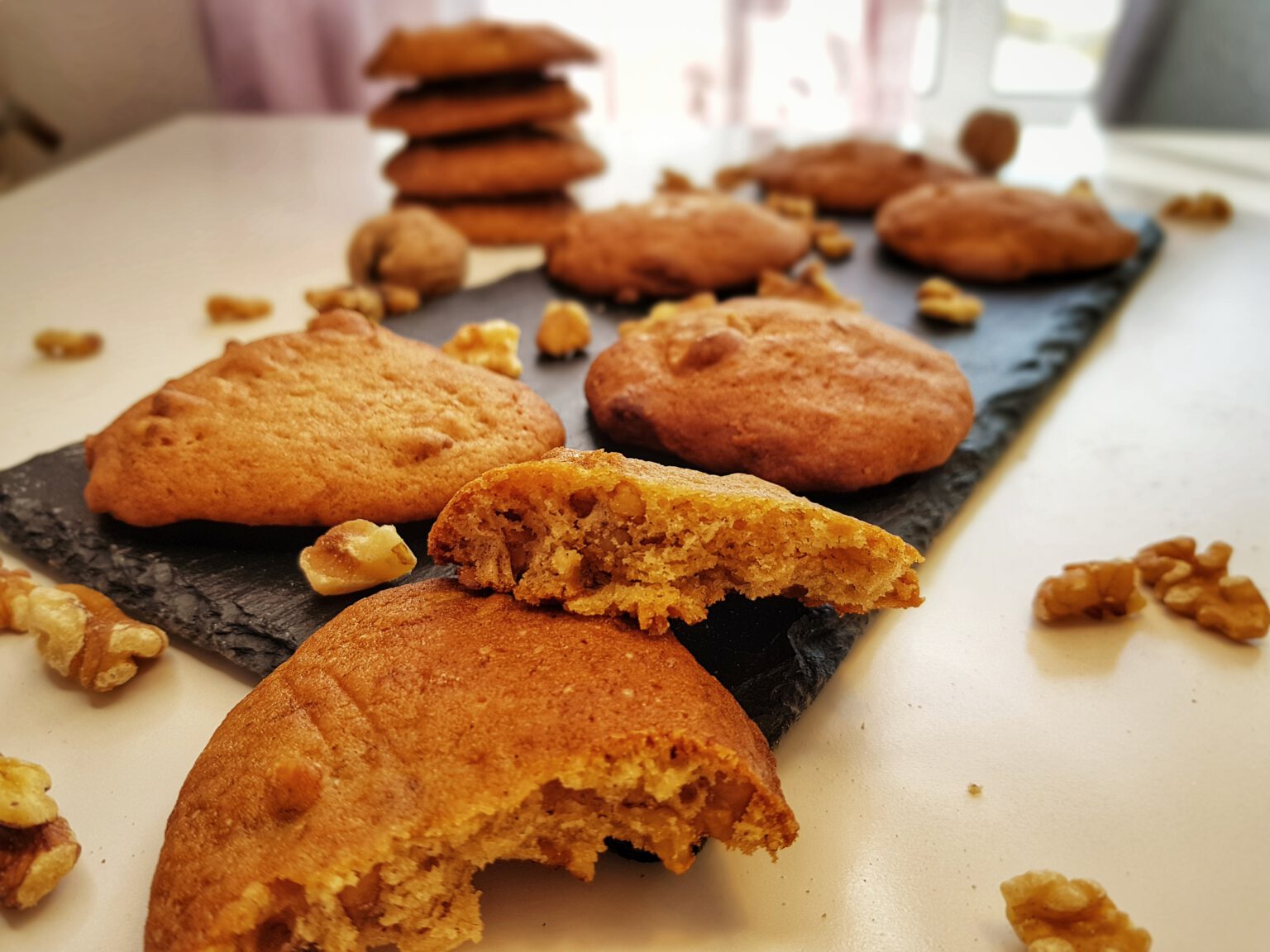 Saftige Bananen-Walnuss Kekse | Julia's Baking Passion