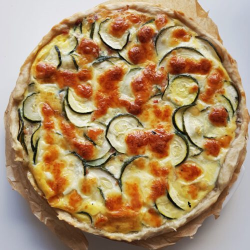Zucchini Quiche | Julia's Baking Passion